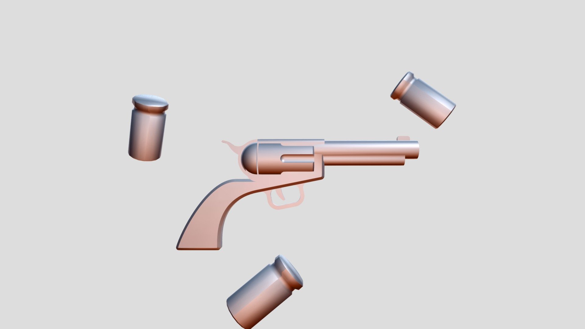Revolver - Download Free 3D model by pooiloui2 [6001f67] - Sketchfab