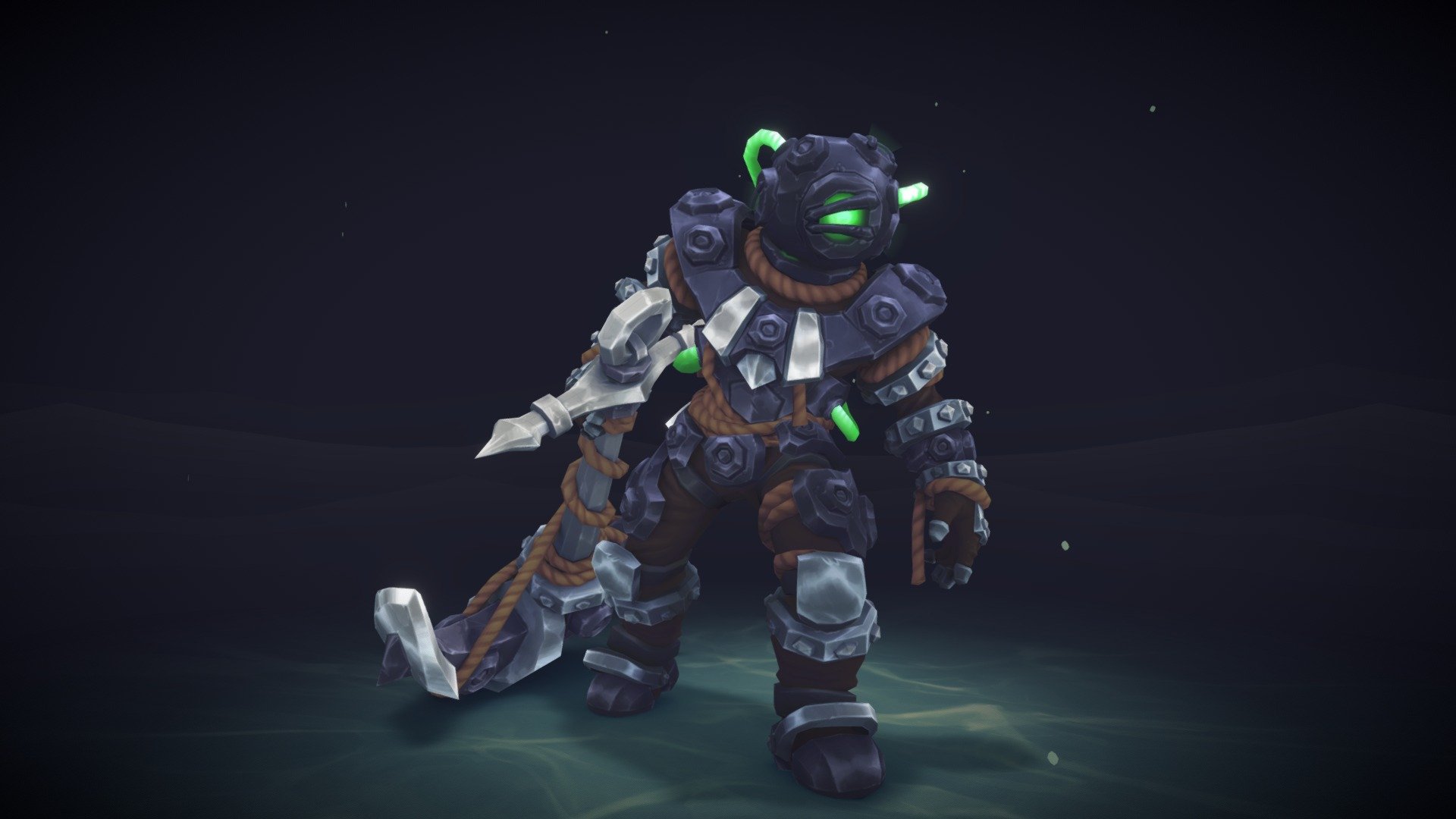 Deep Diver - 3D model by Perry (@anarkhy) [600212b] - Sketchfab