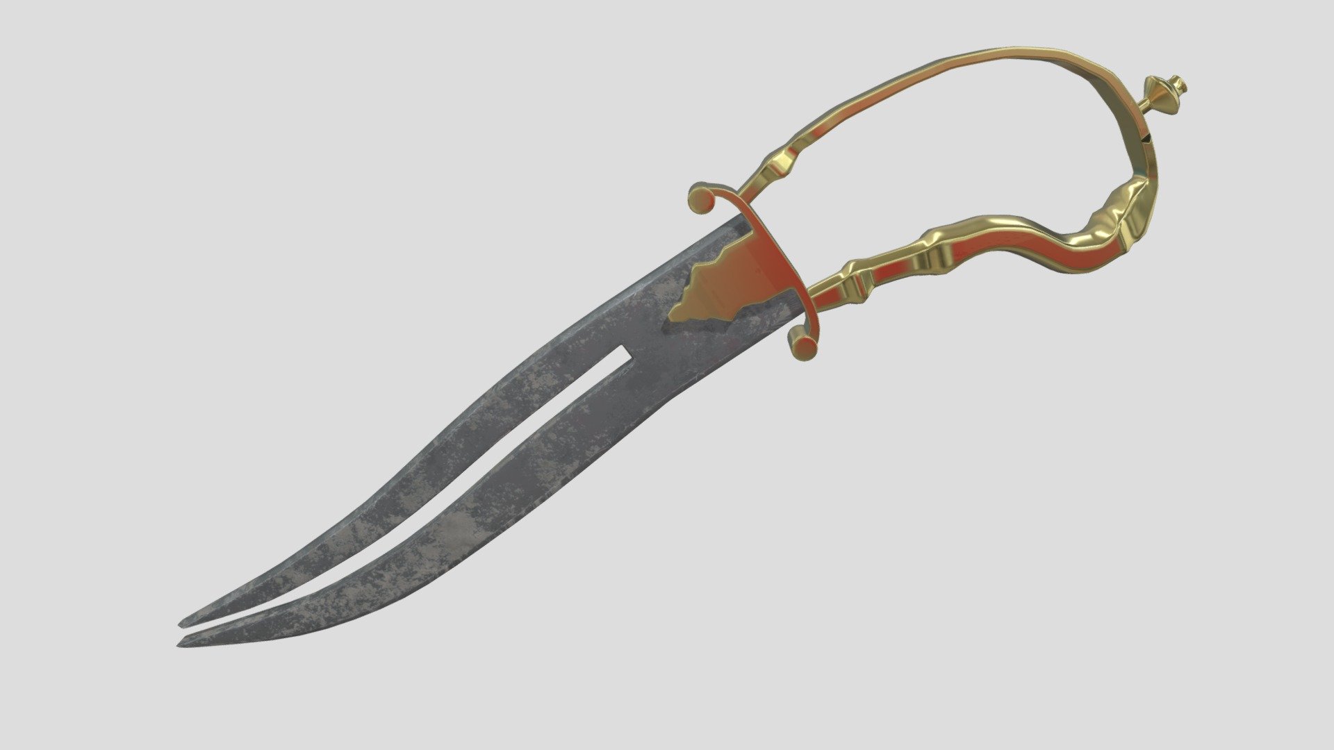 indian double blade bichwa - Download Free 3D model by rutesh sakpal ...