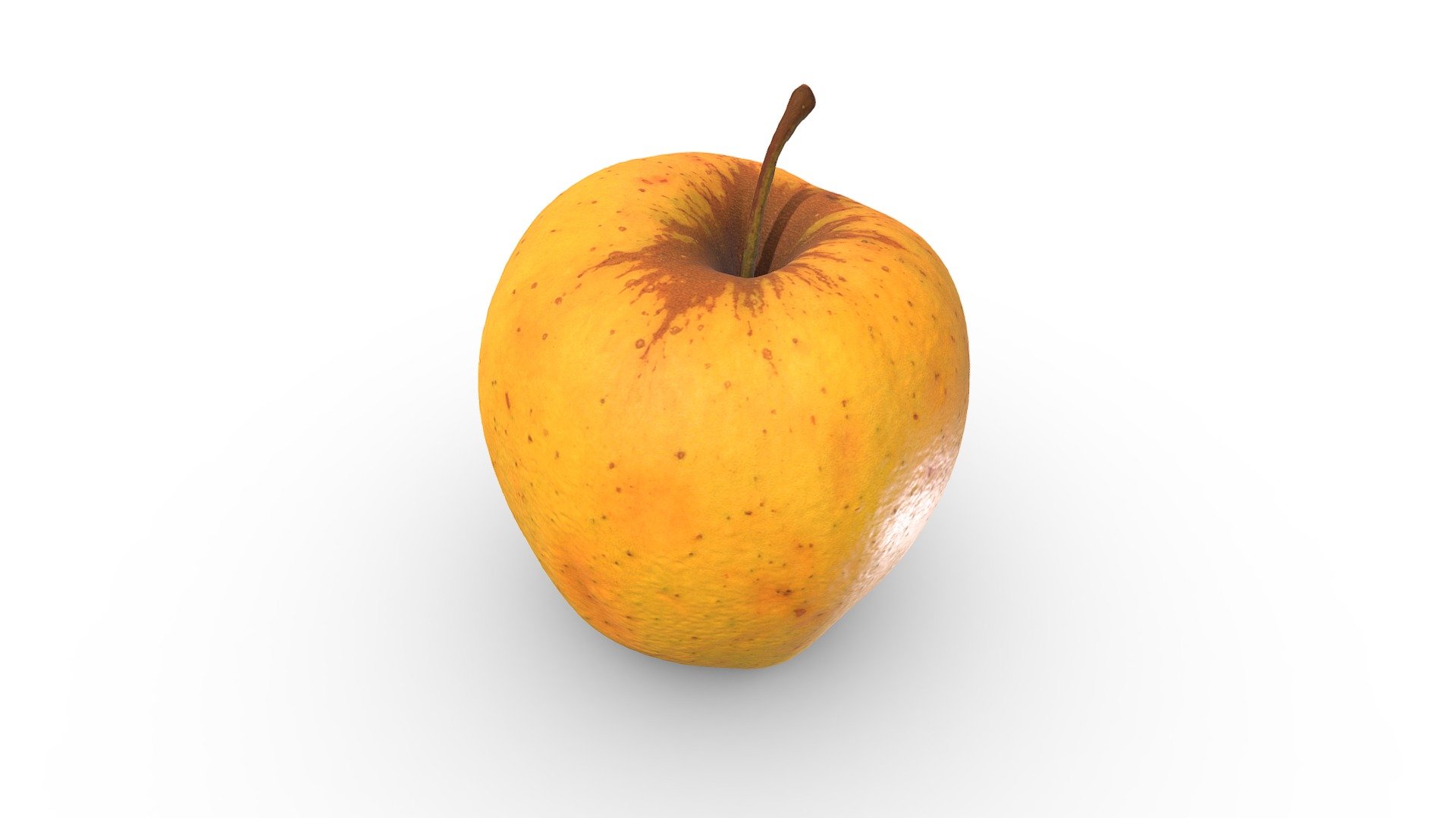 Yellow Apple - 3D model by RawCatalog.com (@rawcatalog) [600399a ...