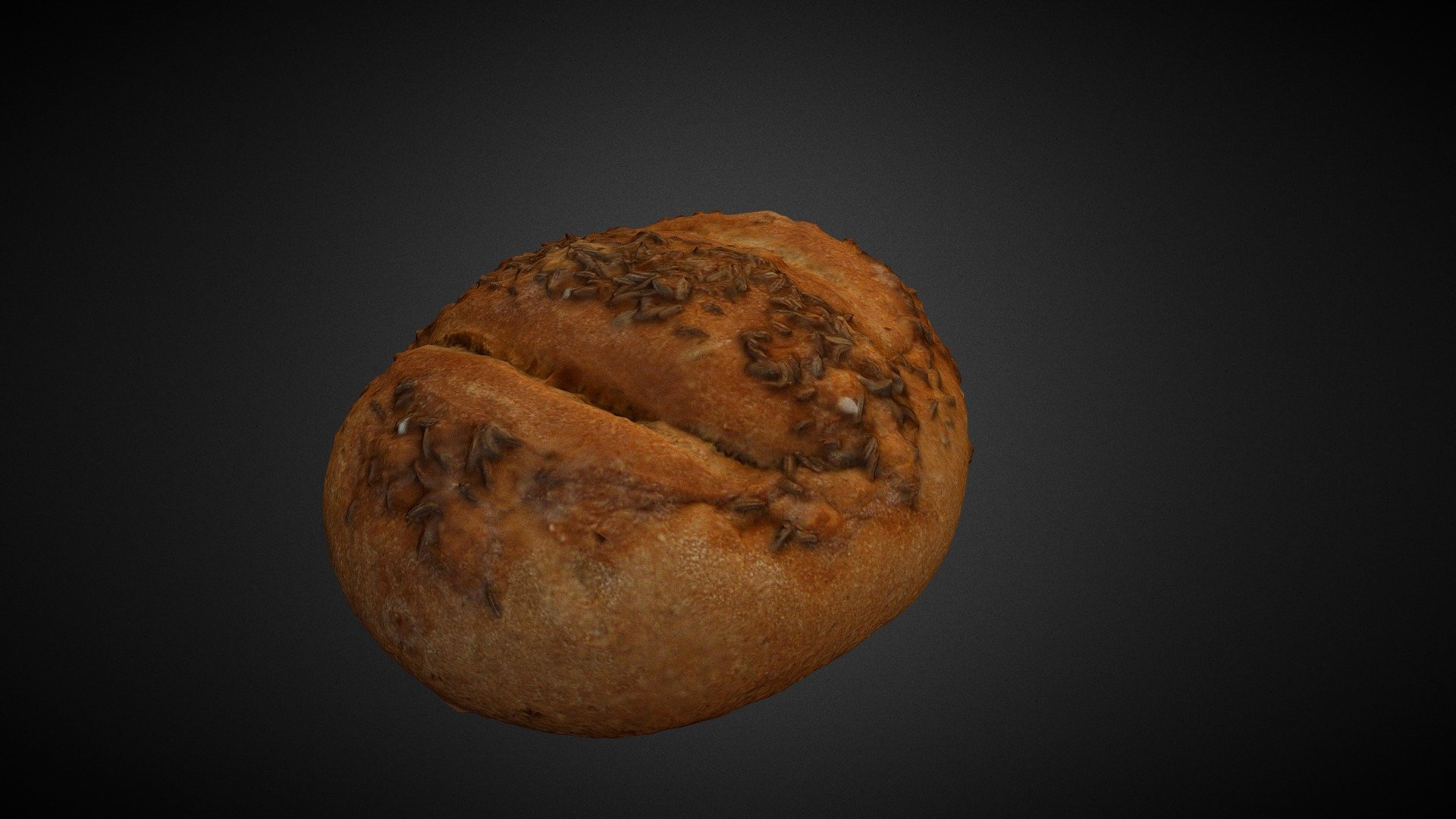 Bread Assets - Small Bread Roll - Houska - 01 - Buy Royalty Free 3D ...