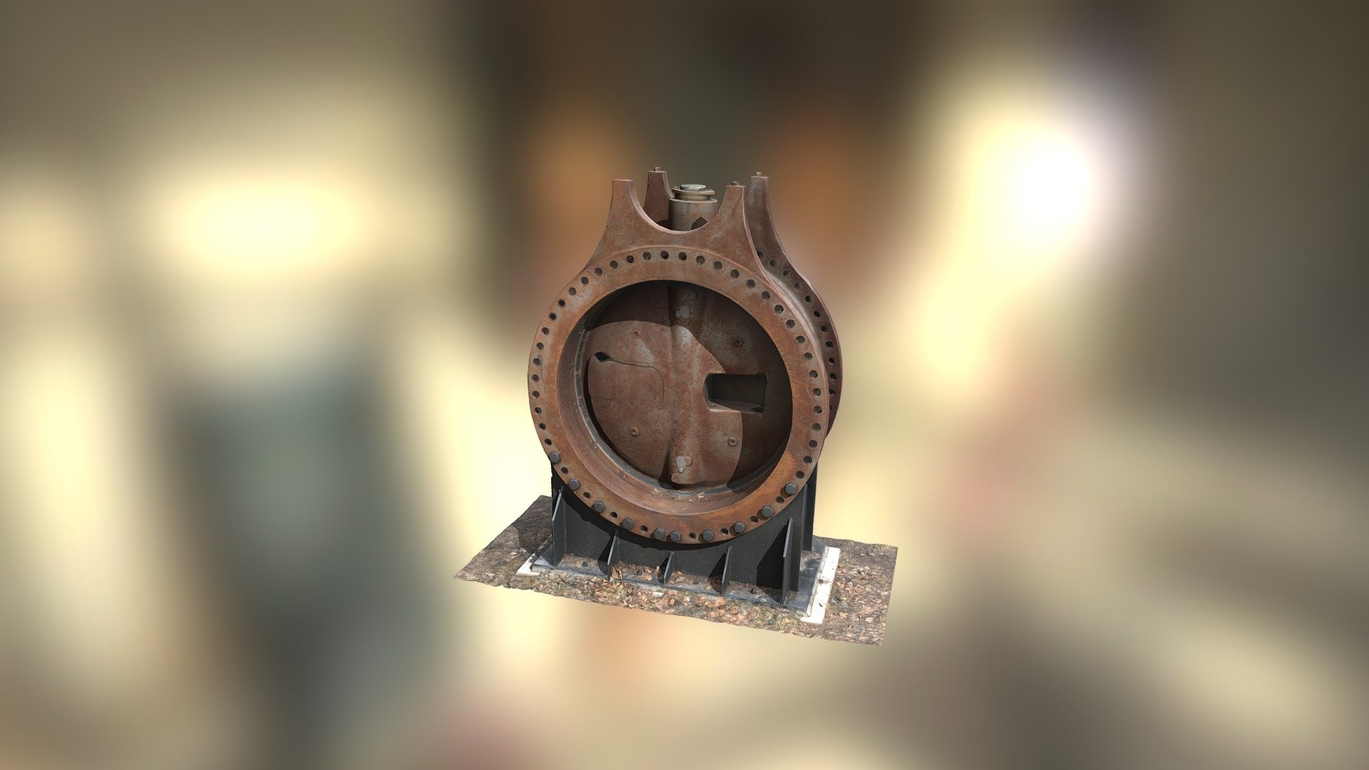 Throttle Valve monument at David Balfour Park - Download Free 3D model ...