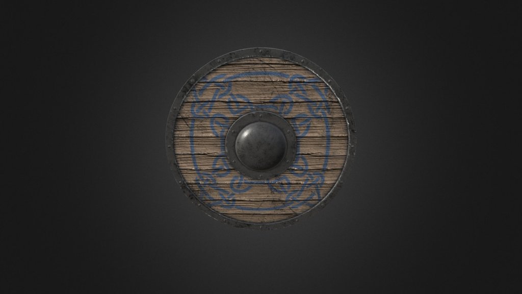 Shield FBX Low - 3D model by turbopatrote [600b4ed] - Sketchfab