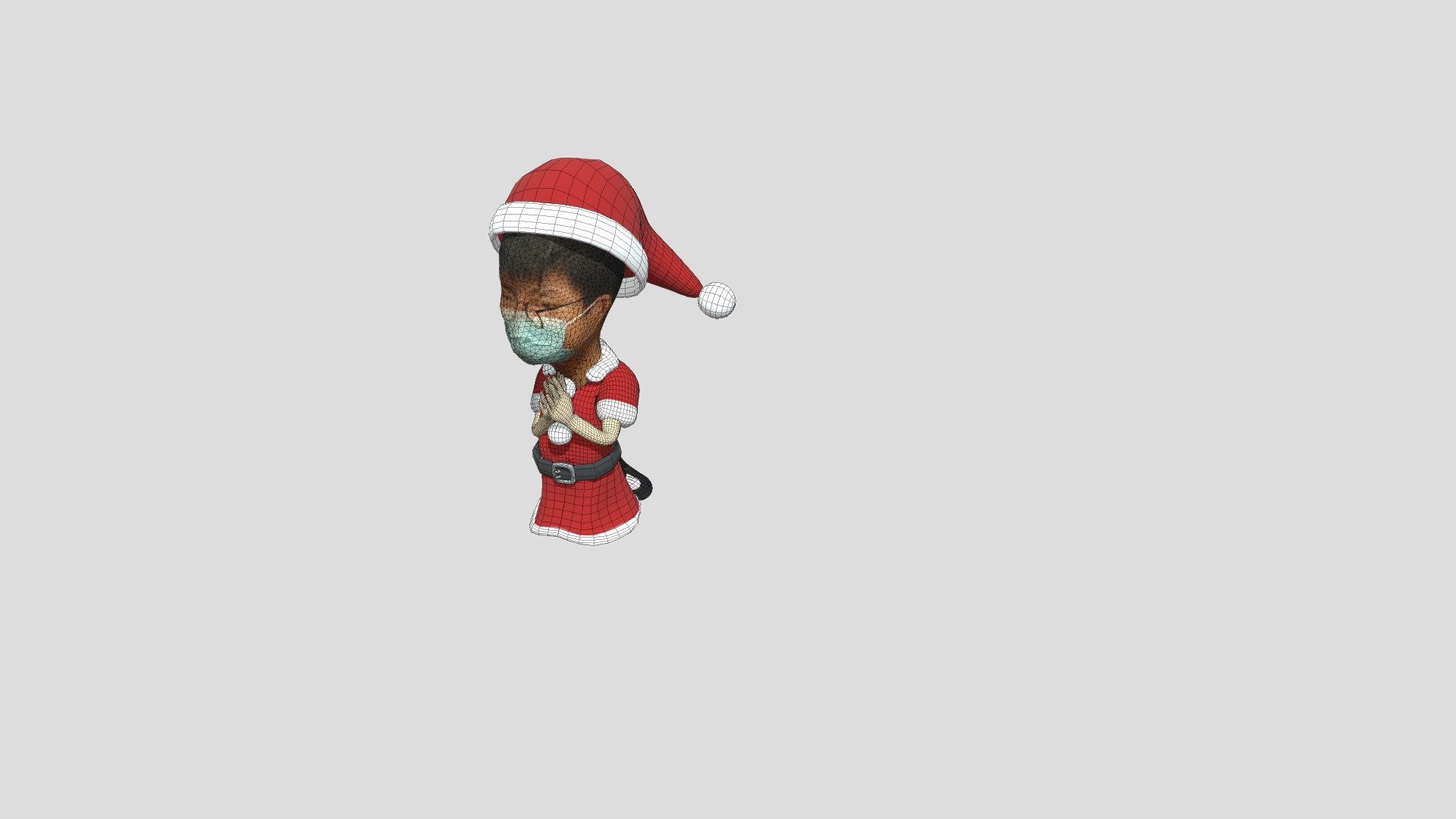 Praying - 3D model by ictinpe.ipf [600dcc2] - Sketchfab
