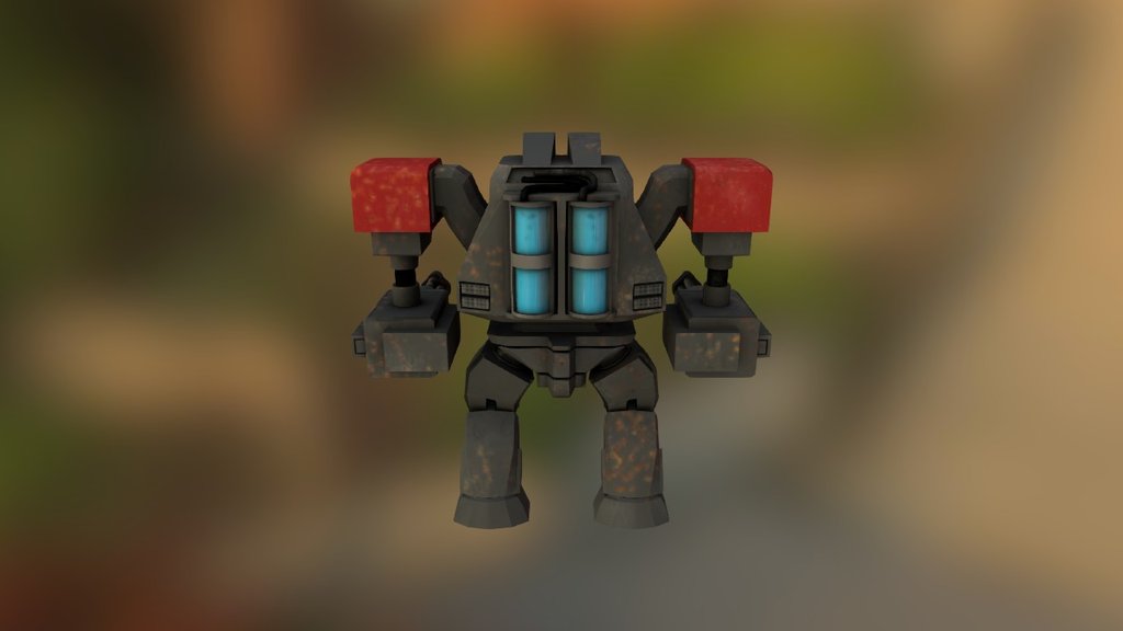 Heavy Mech - 3D model by Karl Pullen (@p015363f) [600dda5] - Sketchfab