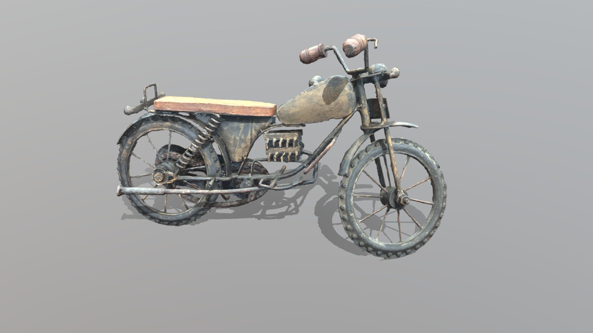 Bike - Download Free 3D model by RushikeshH [600ed2a] - Sketchfab