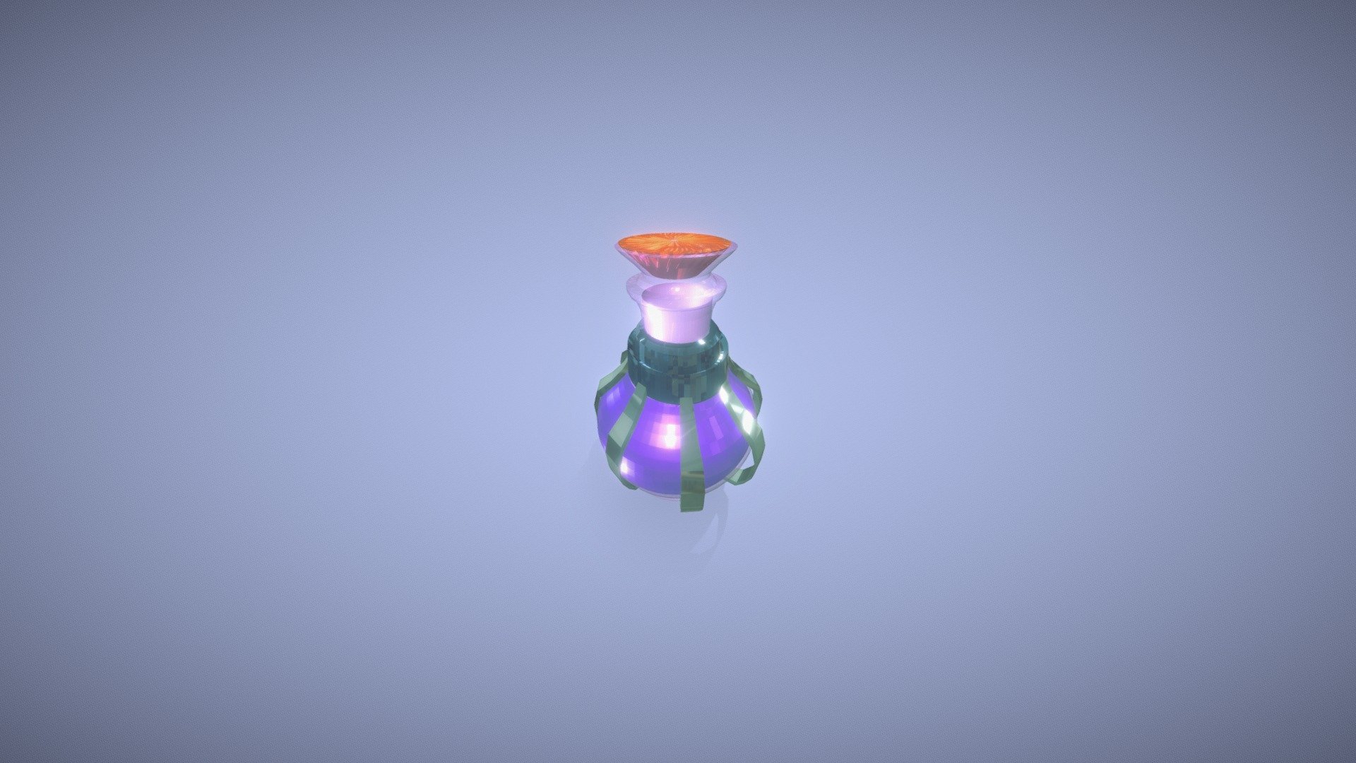 Potion Vial - Download Free 3D model by mahnoorqamar [600f363] - Sketchfab