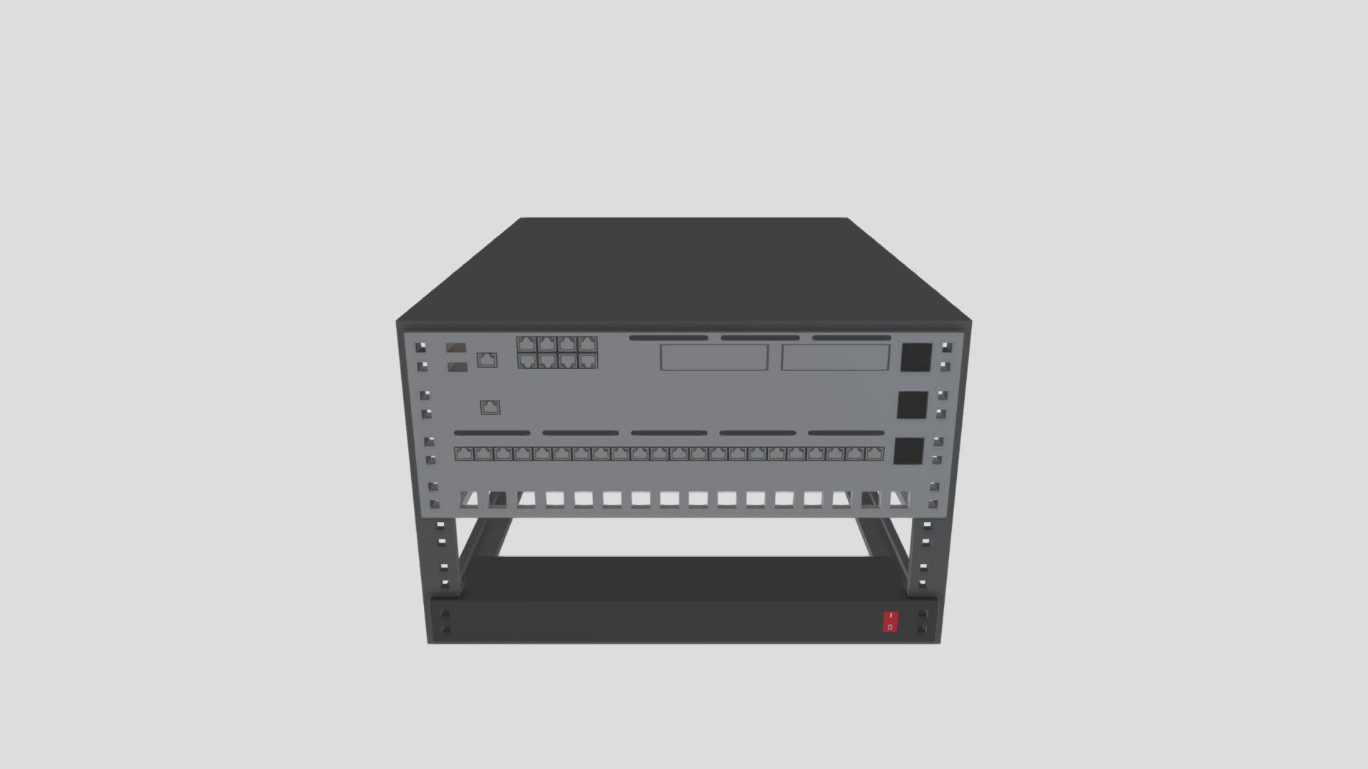 UniFi Network Rack - Download Free 3D model by MrTechGaming ...