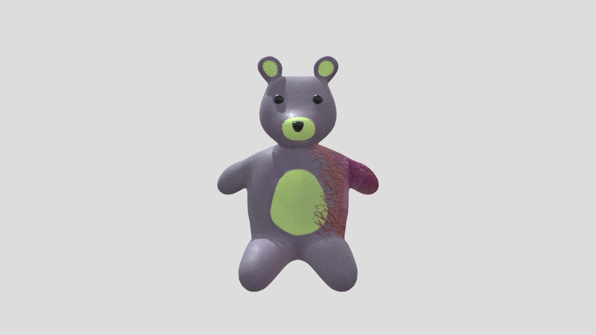Infected Bear - Download Free 3D model by fbuttry [600f75e] - Sketchfab