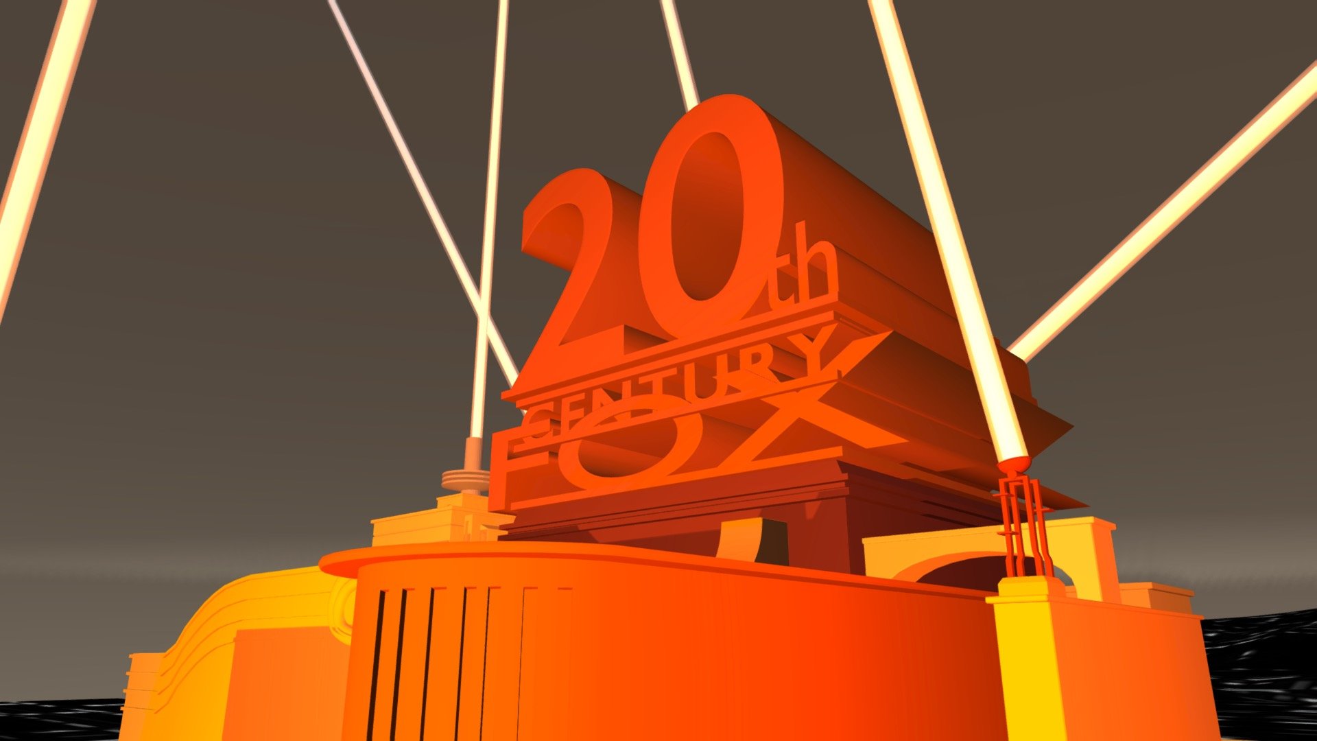 20th_century_fox_logo_3ds_max_v2_by_sahapapbunlo - Download Free 3D ...