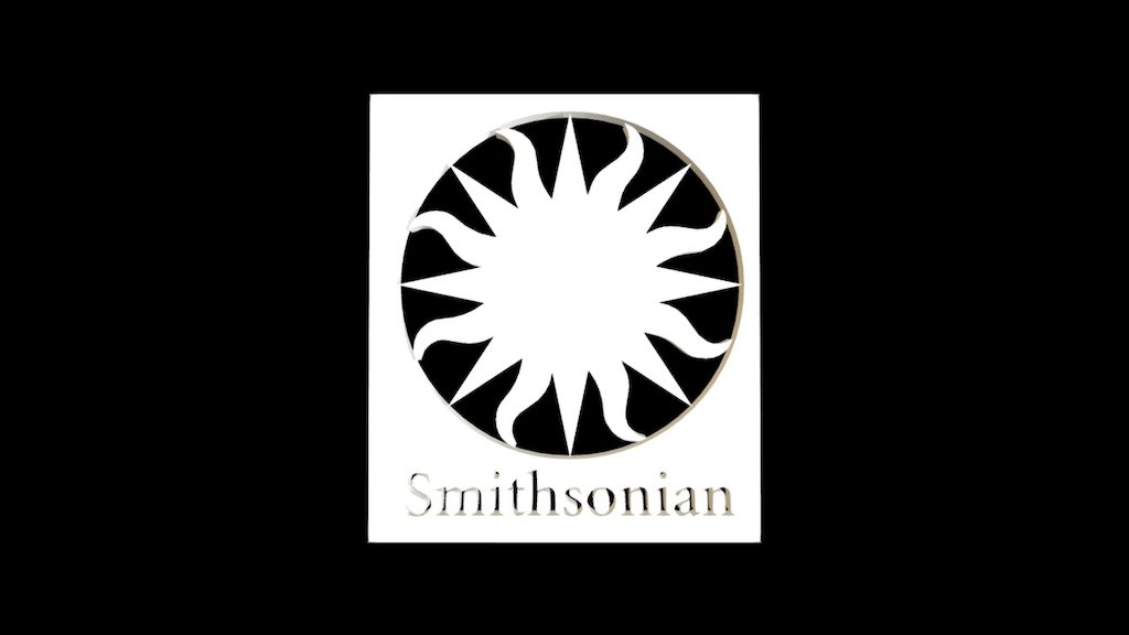 Smithsonian Logo - Download Free 3D model by ArtlabPlus [6011c30 ...