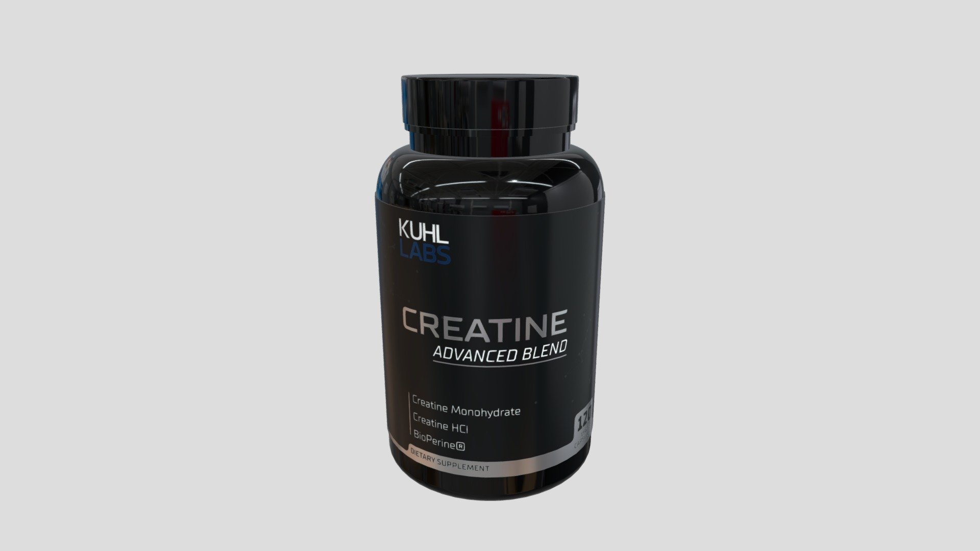Kuhl Labs - Creatine 3D - 3D model by graphiklabz [601257b] - Sketchfab