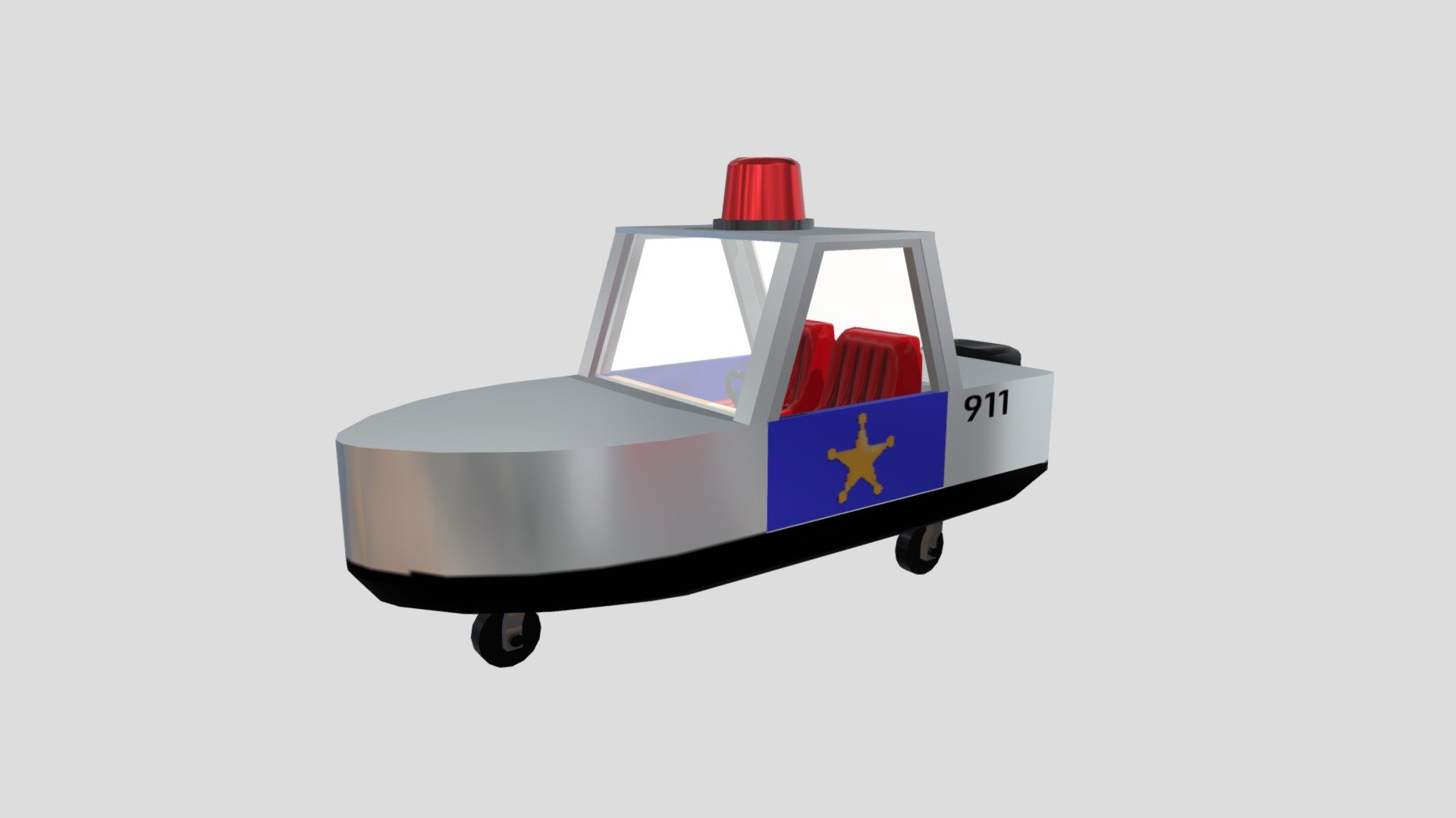 Spongebob Police Boatmobile - Download Free 3D model by TSP172 ...