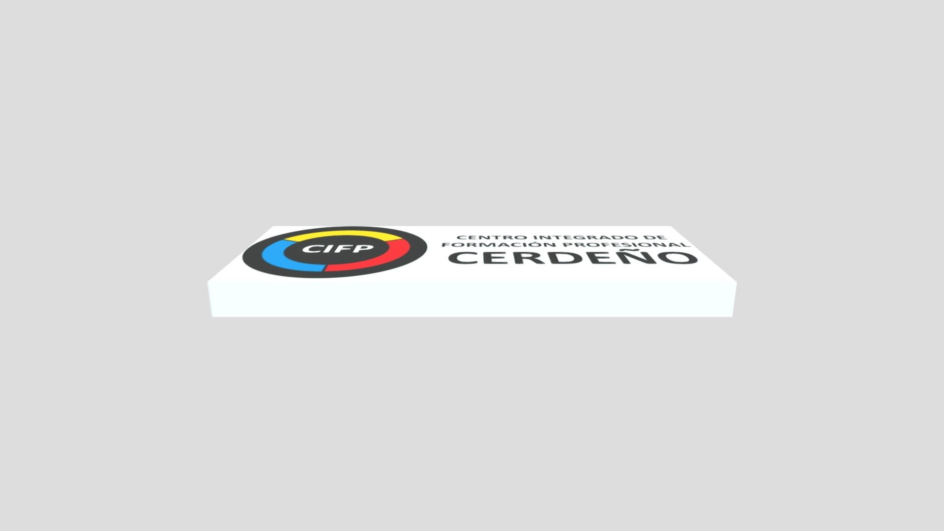 LOGO CIFP CERDEÑO (Tomás) Glb - Download Free 3D model by JMGA [6017bd9 ...