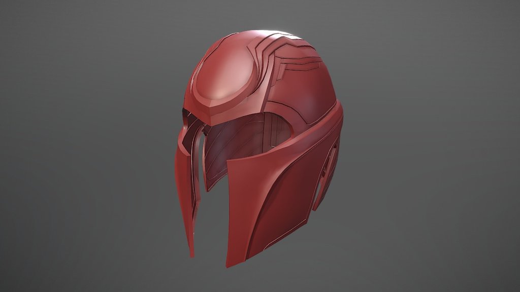 Magneto helm prop making project - 3D model by Vincenzo Dimino ...