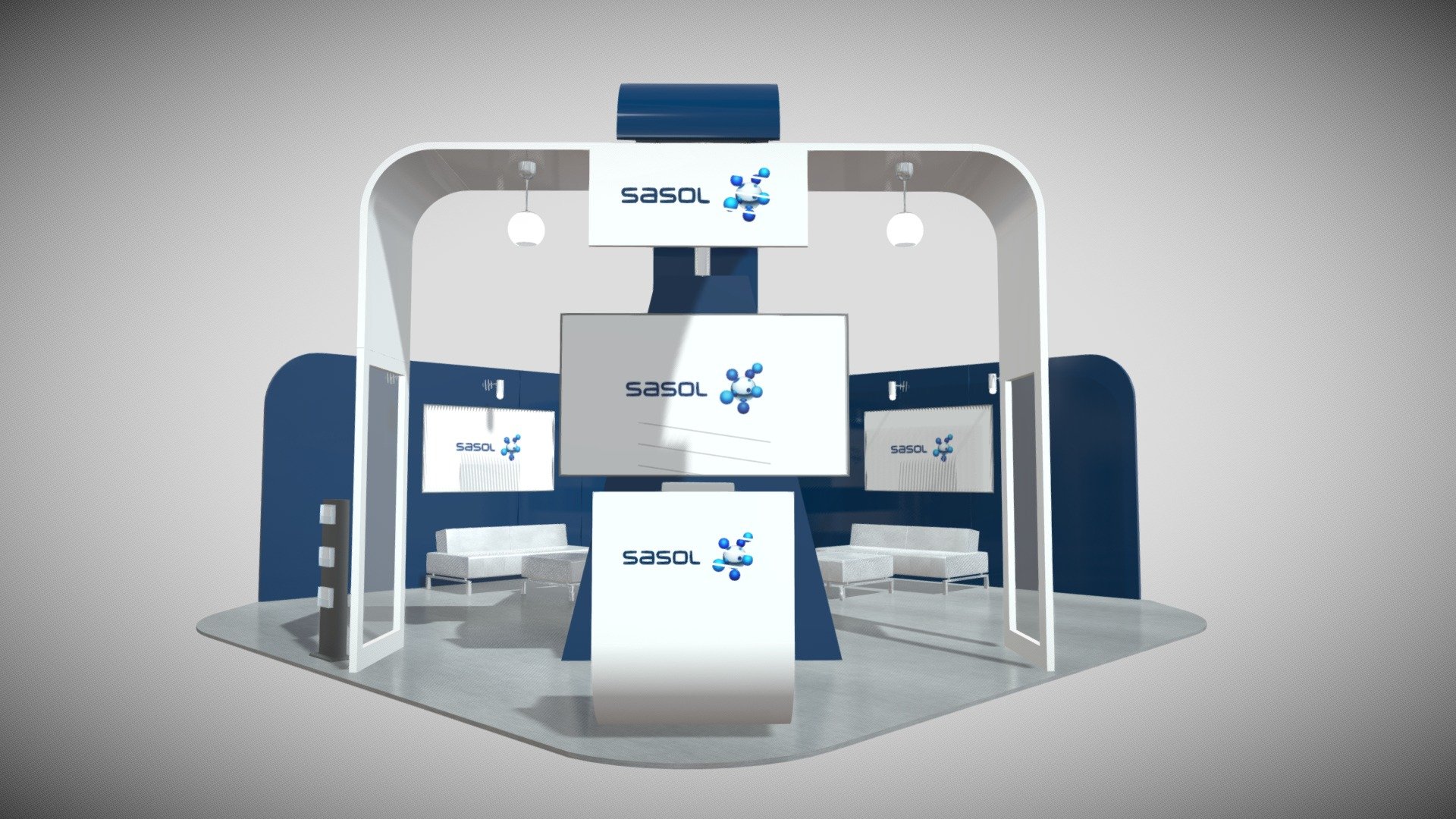 Sasol Secunda - 3D model by blacklightEvents [6018366] - Sketchfab