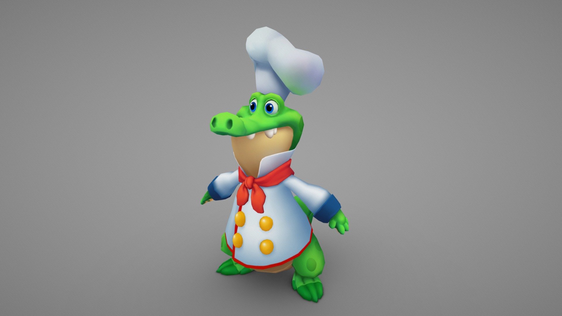 Croco - 3D model by Vasia (@South1981) [60191cb] - Sketchfab
