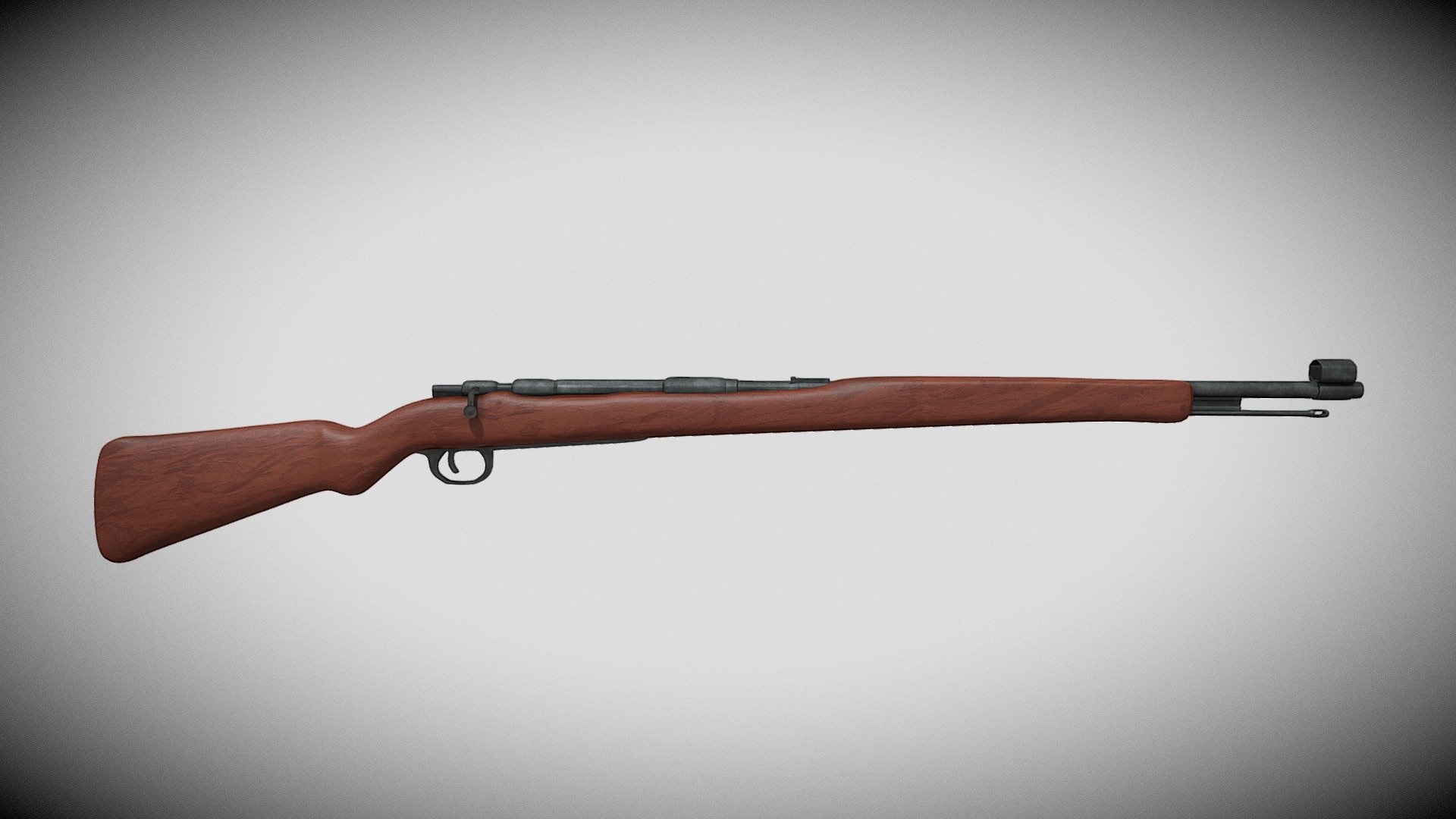 Bolt action rifle - 3D model by TobyBungay [60191d3] - Sketchfab
