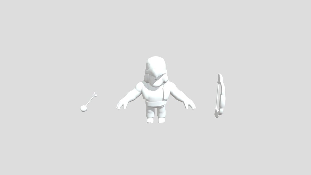 Brawl Stars models - A 3D model collection by SparkLikesModels - Sketchfab