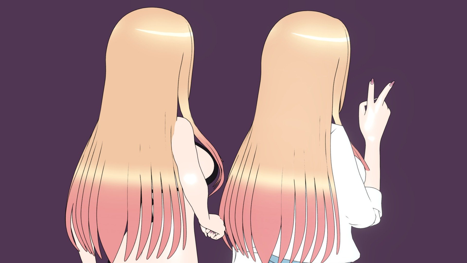 𝒜𝓃𝒾𝓂𝑒 𝒢𝒾𝓇𝓁 model 5 - 3D model by 𝐁𝐈𝐆 𝐅𝐀𝐍 𝟑𝐃 '𝟗𝟐 NICE MODELS ...