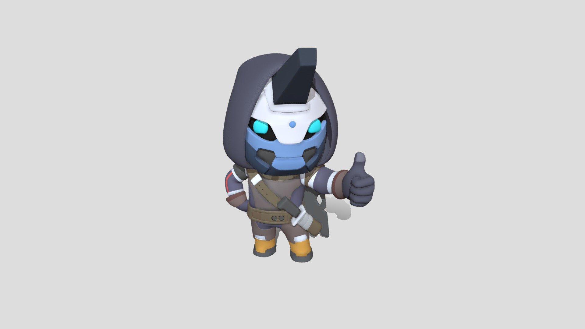 Cayde 6 - 3D model by carlosdanielrodriguezruiz ...