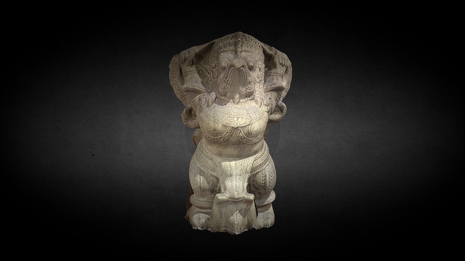 Garuda - 3D model by BinhLe [601b8ff] - Sketchfab