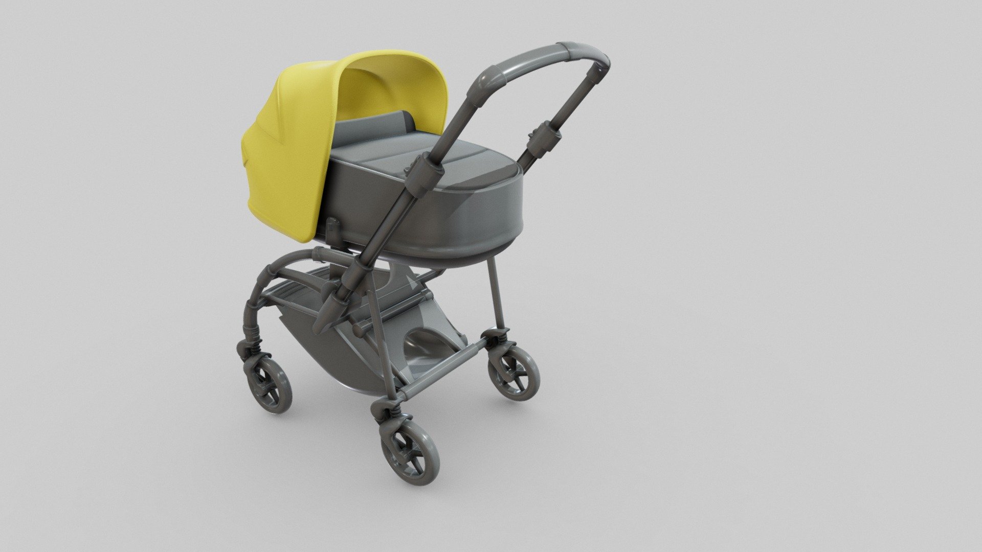 Bugaboo_Stroler - 3D model by robertitoss1 [601c22c] - Sketchfab