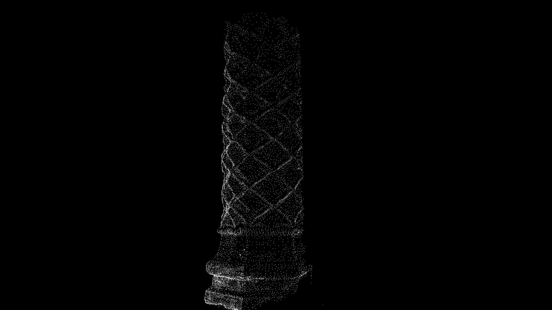 Tudor Chimney, Framlingham Castle (colorless) - Download Free 3D model ...