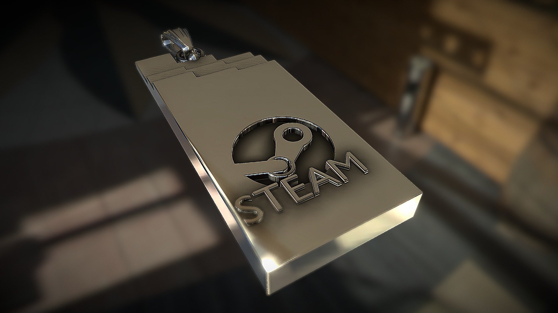 STEAM- Cube - 3D model by Alexey (@alexlexs) [602011f] - Sketchfab