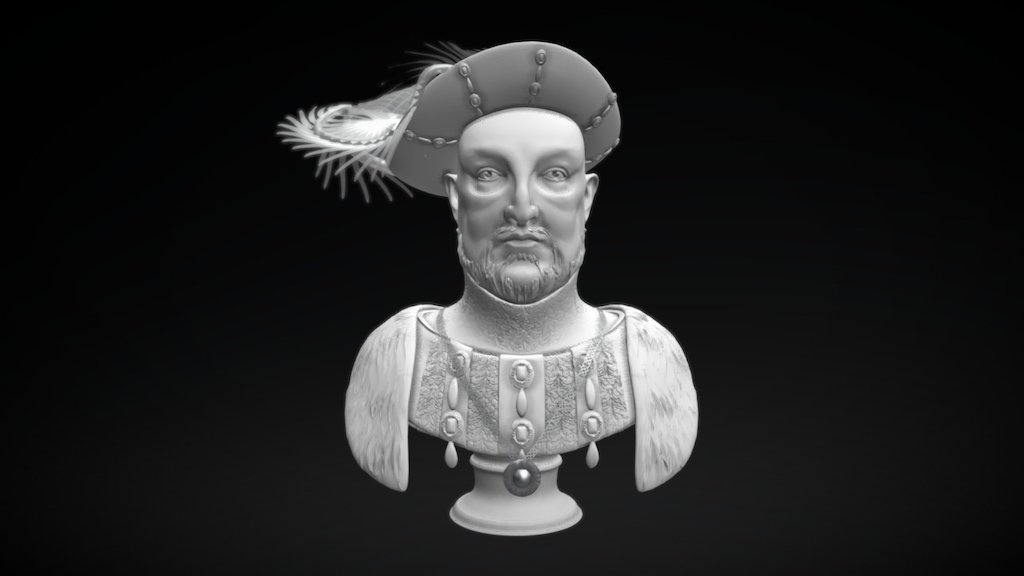 Henry VIII Tudor - 3D model by nuffin [60212f9] - Sketchfab