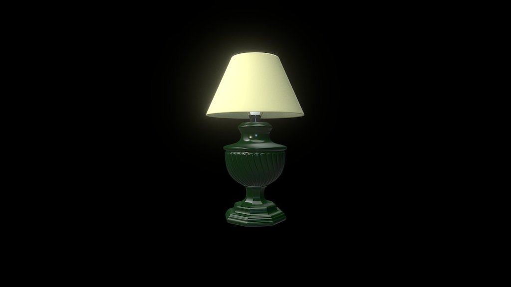 Old lamp - 3D model by Deanora [6023344] - Sketchfab