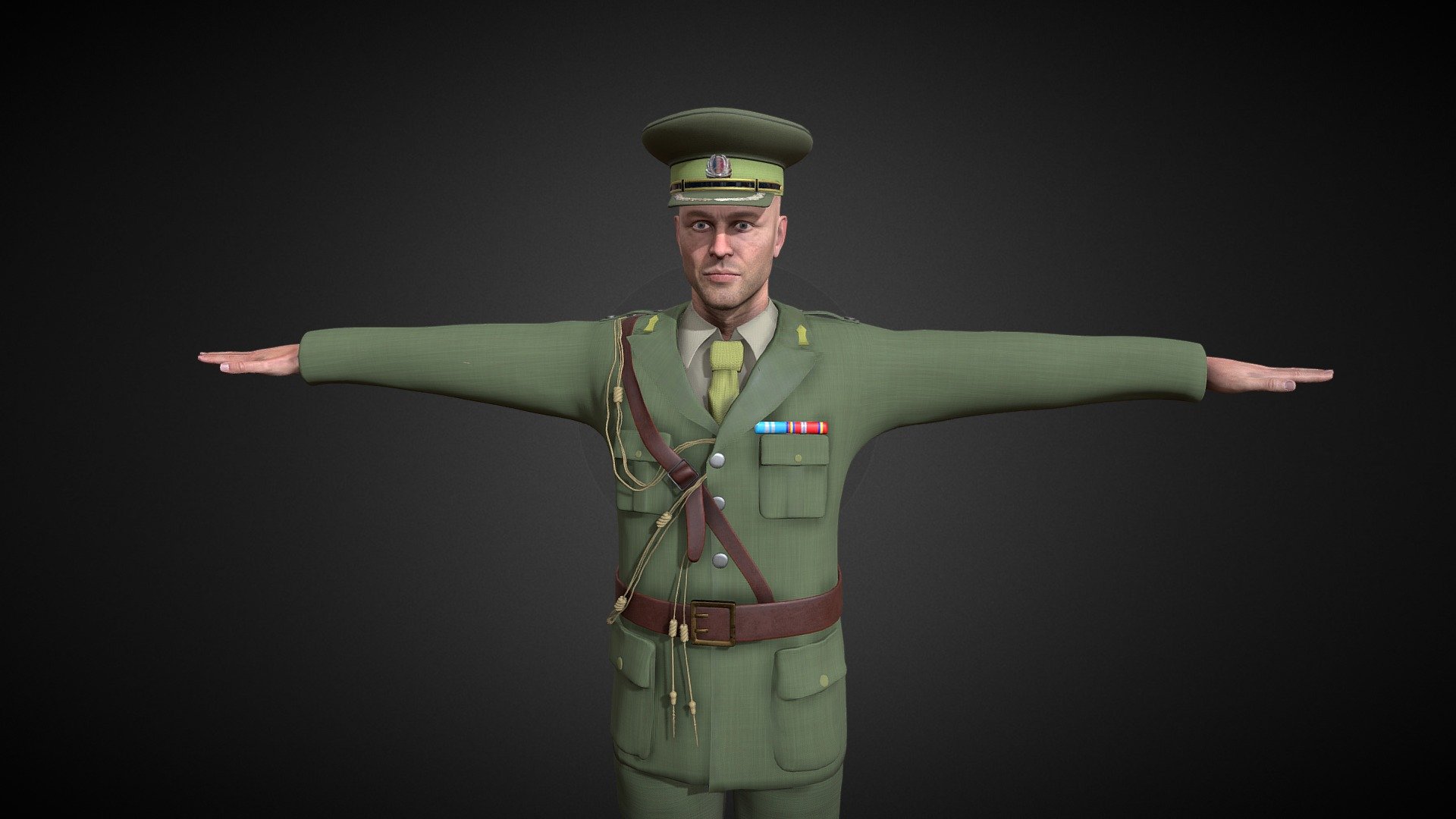 WW2 uniform - 3D model by berti_buchsbaum [6024647] - Sketchfab