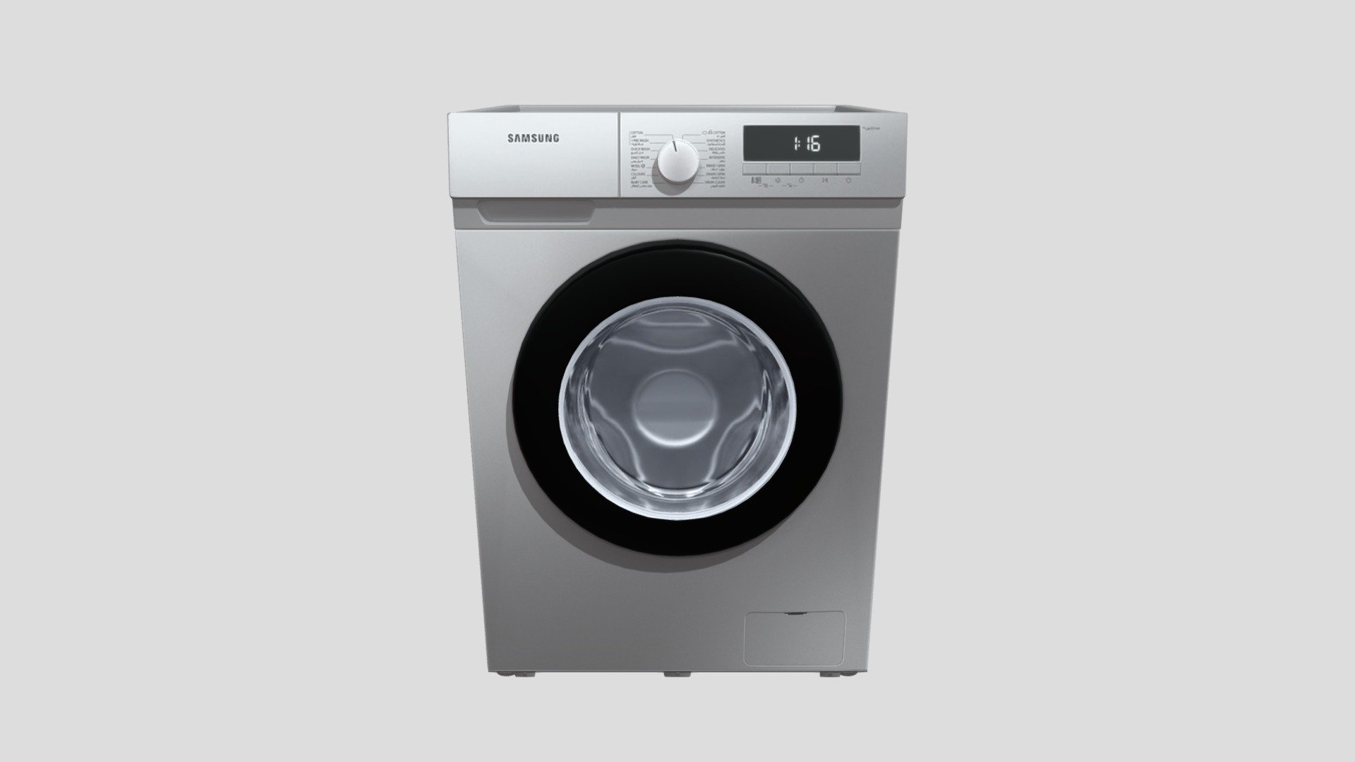 samsung 7Kg Front Load Washing Machine WW70T3020 - 3D model by Sunny_Mehta (@Sem.Com) [6025b92 ...