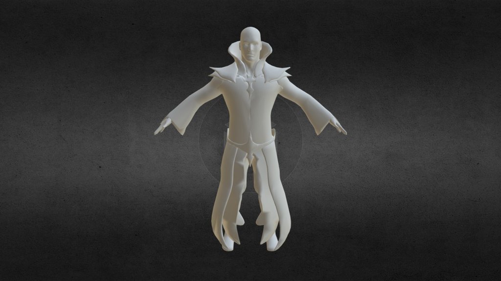 Mage - 3D model by Eduardo dos Santos (@frostfyren) [6025f45] - Sketchfab