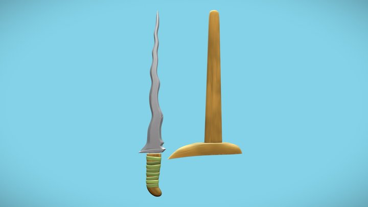 Keris 3D models - Sketchfab