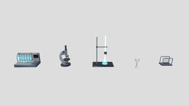 Microscope 3D models - Sketchfab