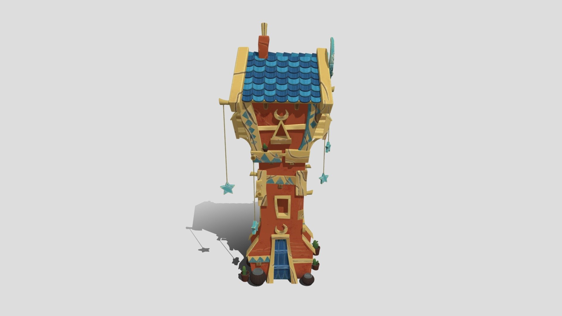 Stylized home (v1) - 3D model by pingvi_28 [602abfa] - Sketchfab