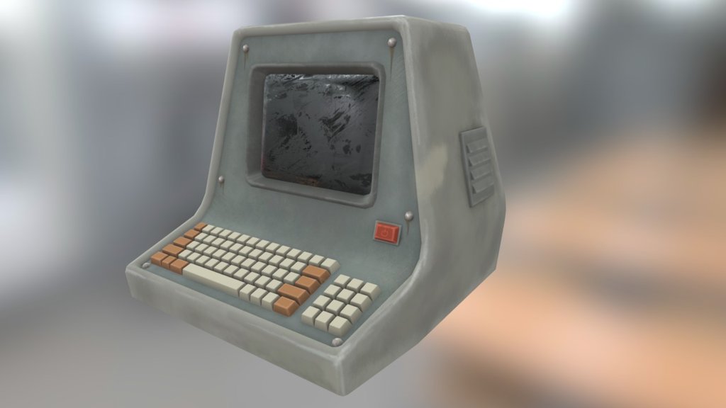 Antique Terminal - 3D model by toastedkp [602d283] - Sketchfab