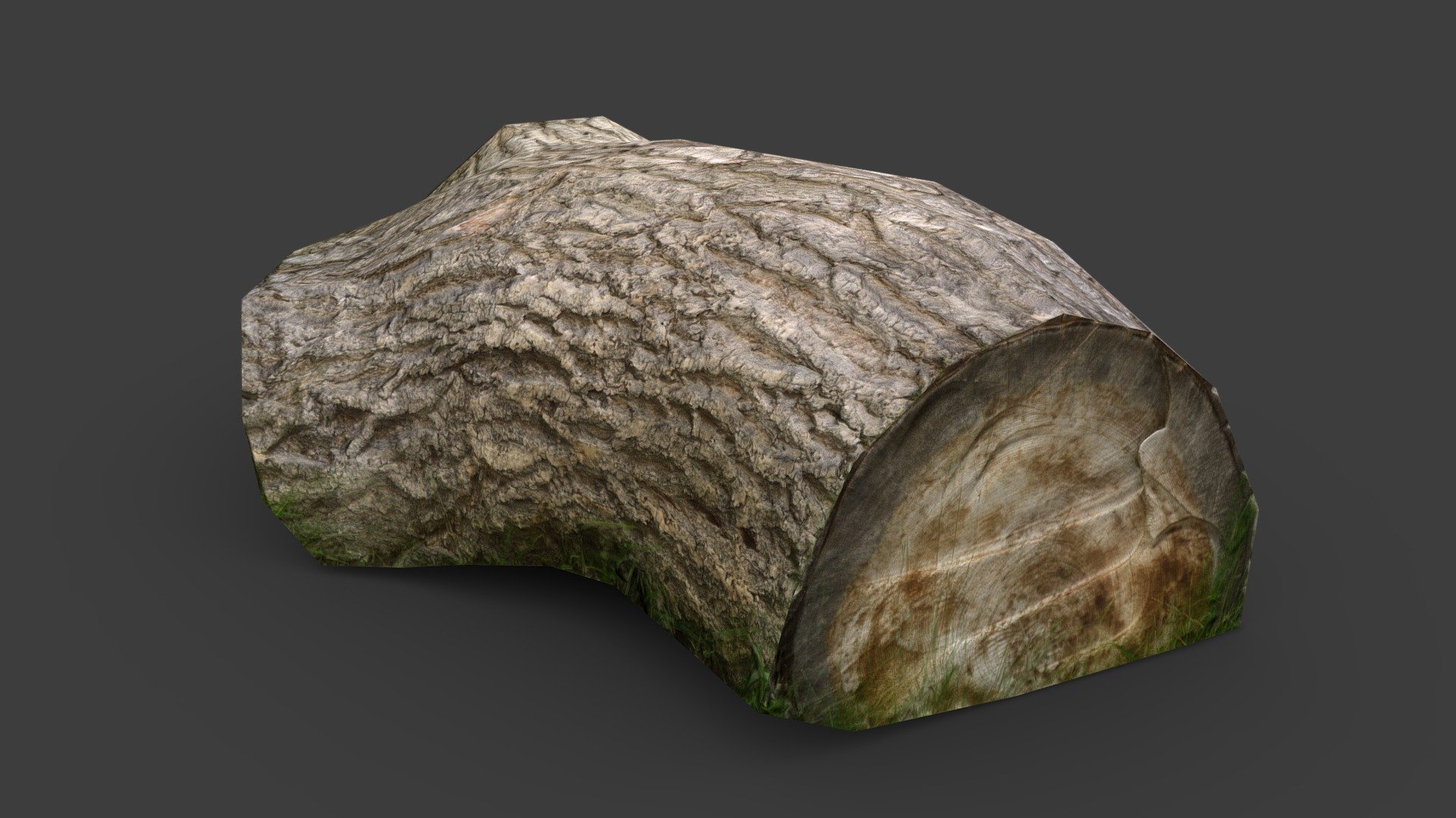 Log Megascan - Download Free 3D model by JGHolt [602da42] - Sketchfab