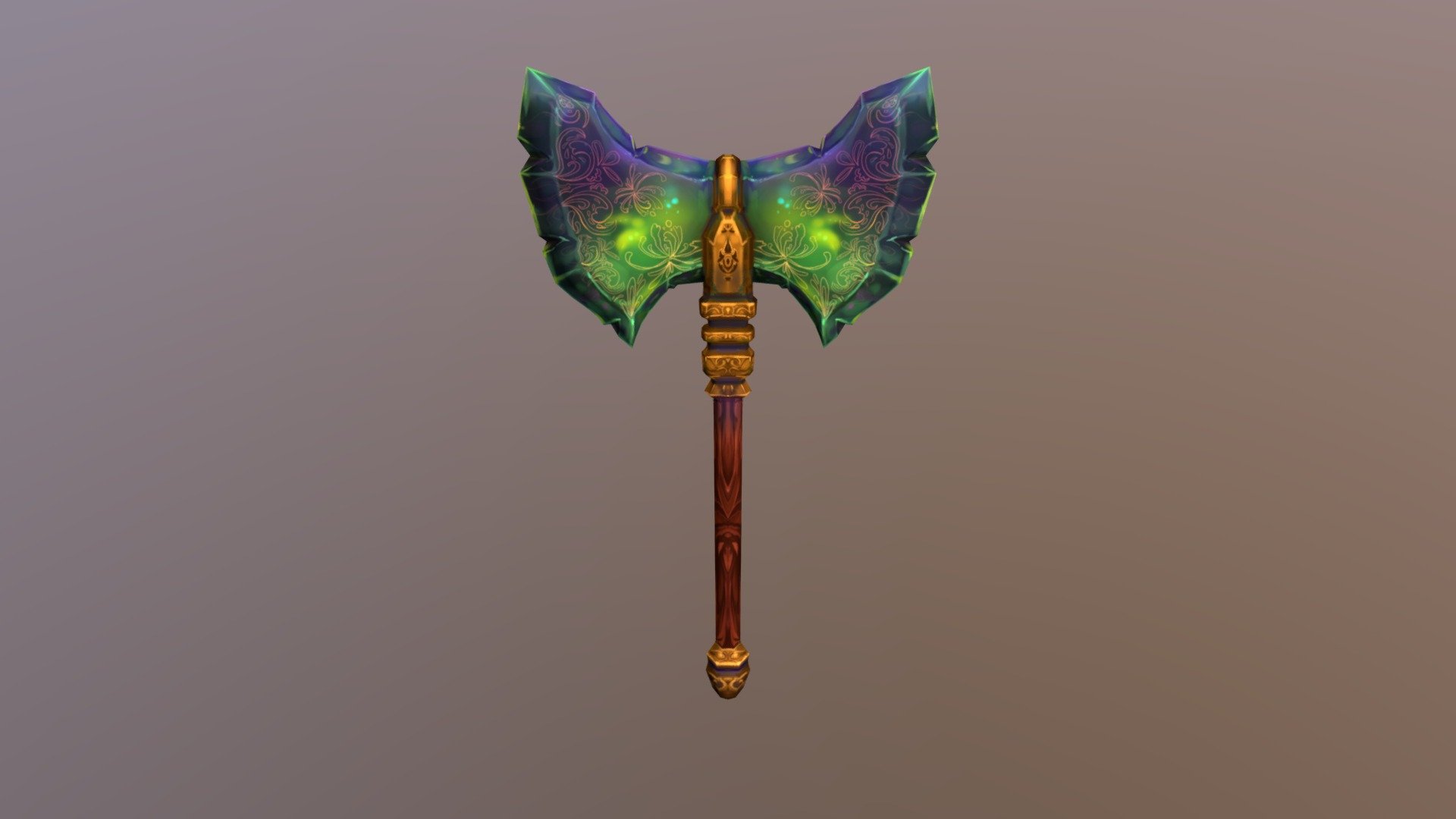 Butterfly Axe - 3D model by Ryuu (@ryuu_wu) [602dafd] - Sketchfab