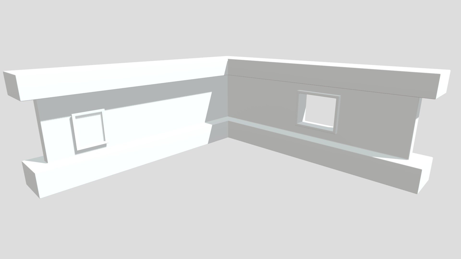 Walls, Window, and Painting - Download Free 3D model by griffinovermyer ...