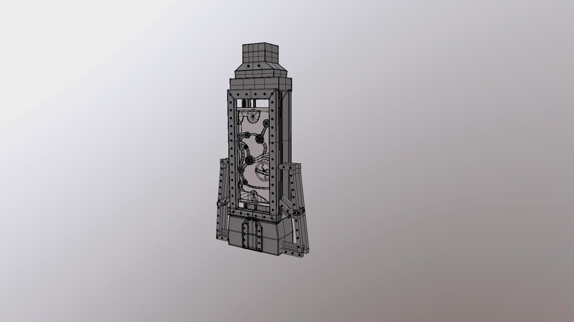 clockwork machine - 3D model by MikeHatt [602f209] - Sketchfab