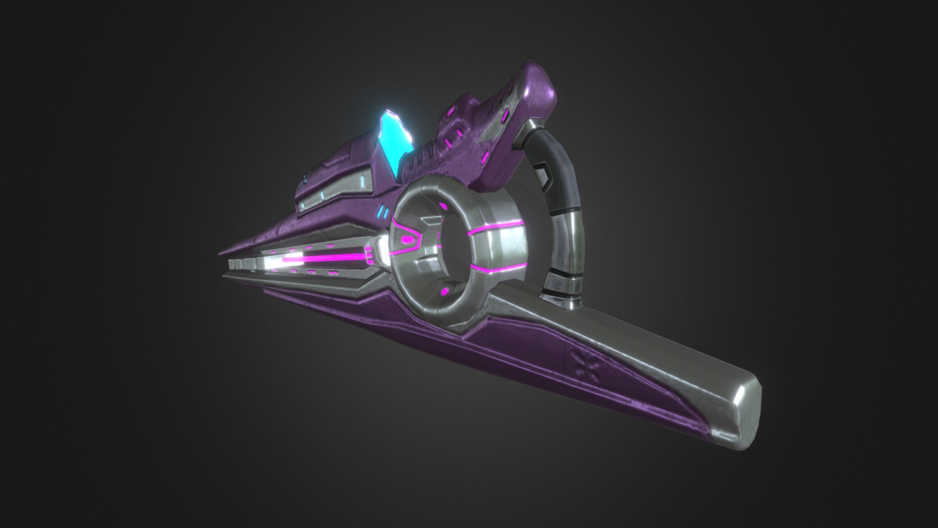 Halo - Beam Rifle - 3D model by Hakuru15 [602f439] - Sketchfab