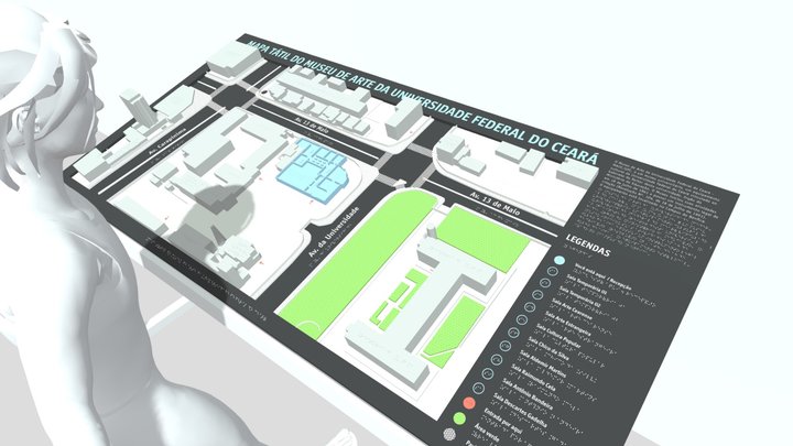 Tactile 3D models - Sketchfab