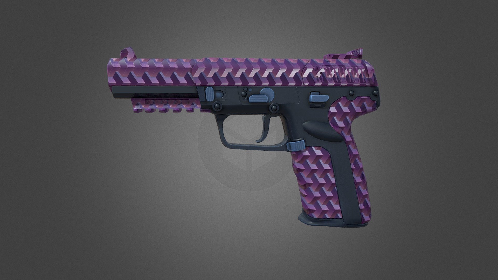 Fiveseven - Gradient Scales - Download Free 3D model by AnshiNoWara ...