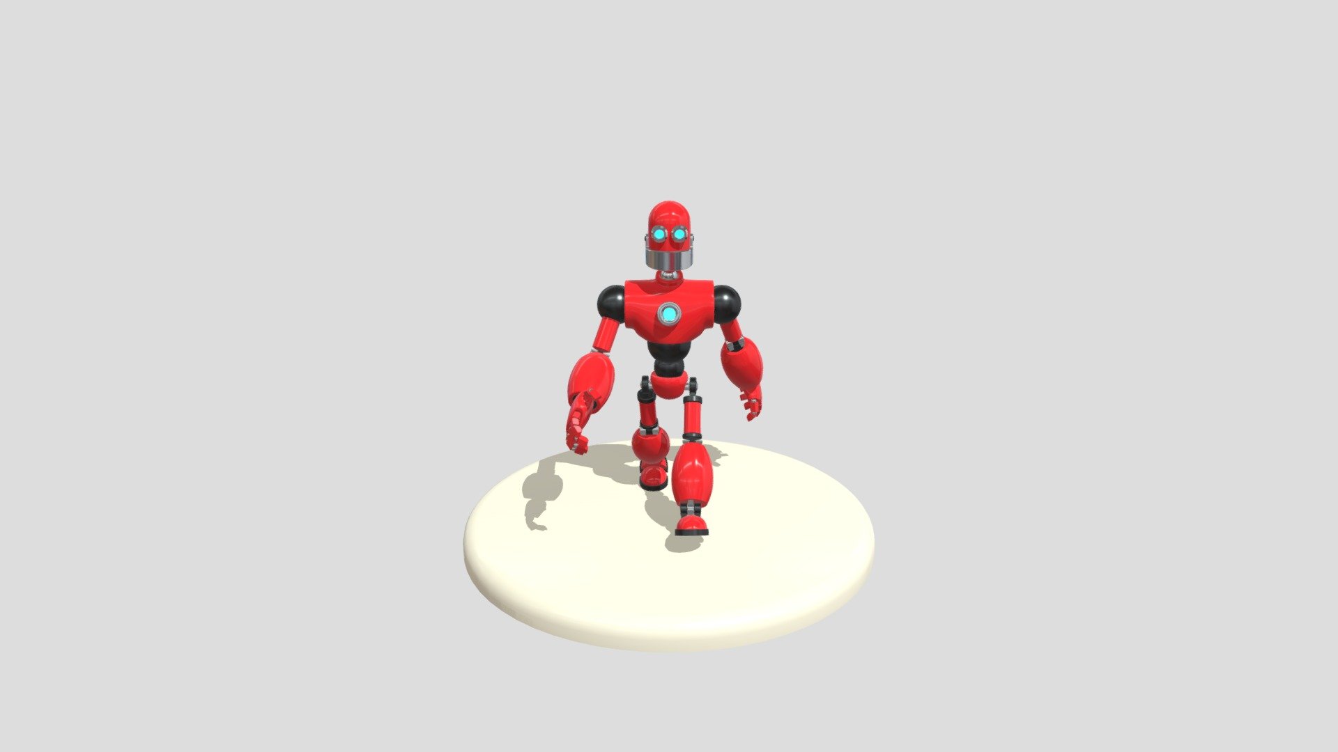 Robot walking animation - Download Free 3D model by Mateus Motti ...