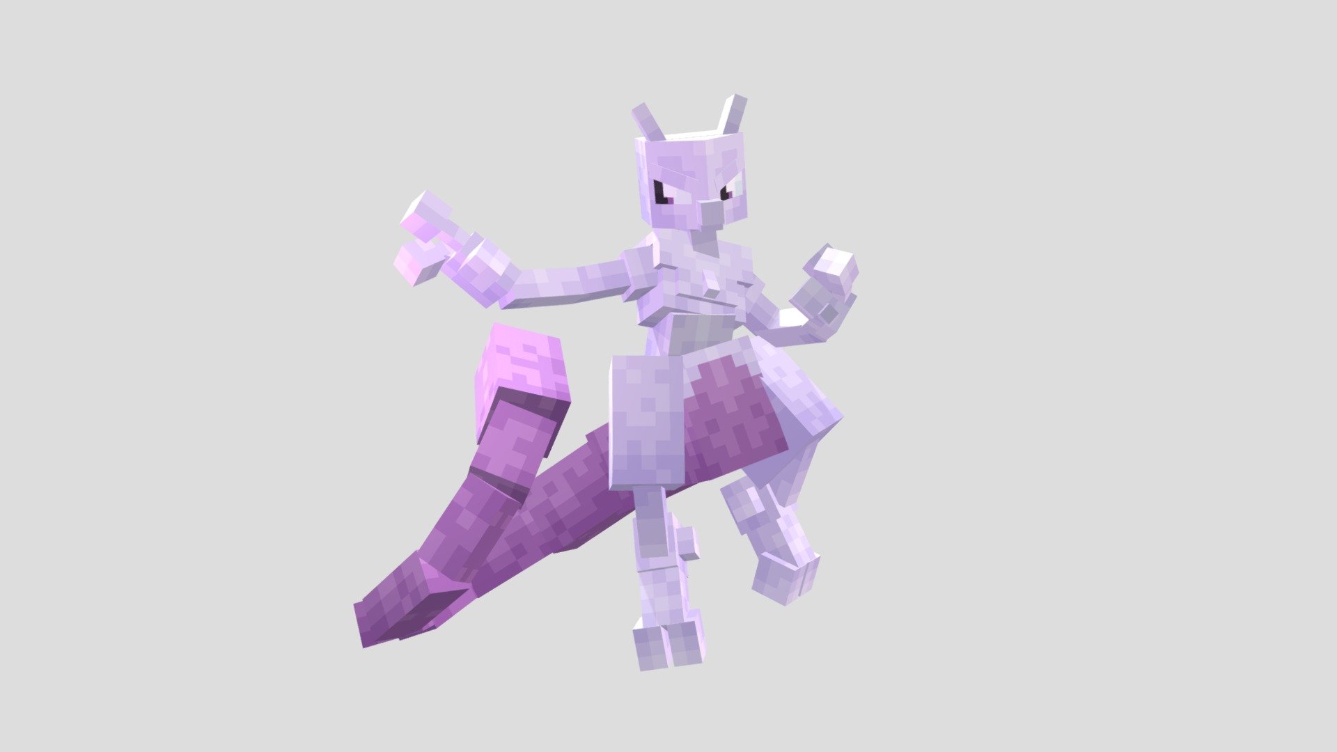 Mewtwo - 3D model by maashous [603133b] - Sketchfab