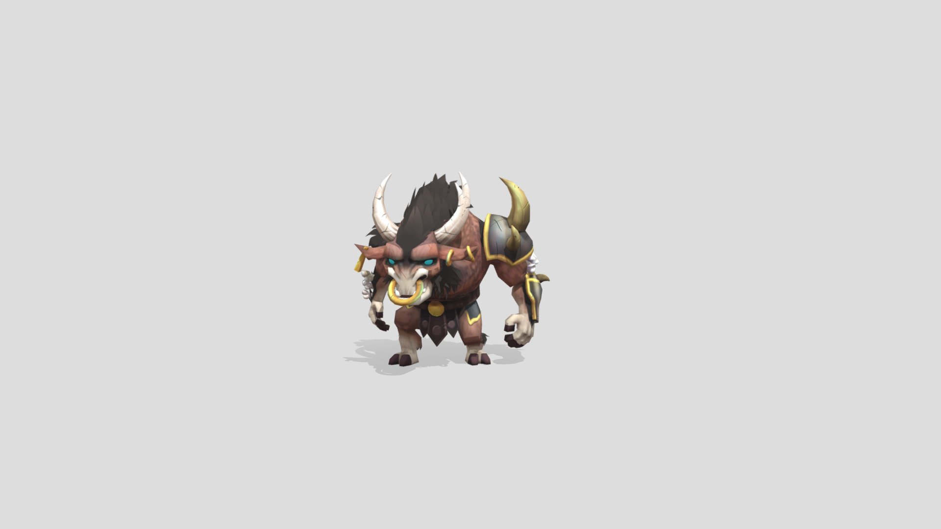 Mythic Minotaur [2014] - 3D model by MorganR [6031e09] - Sketchfab