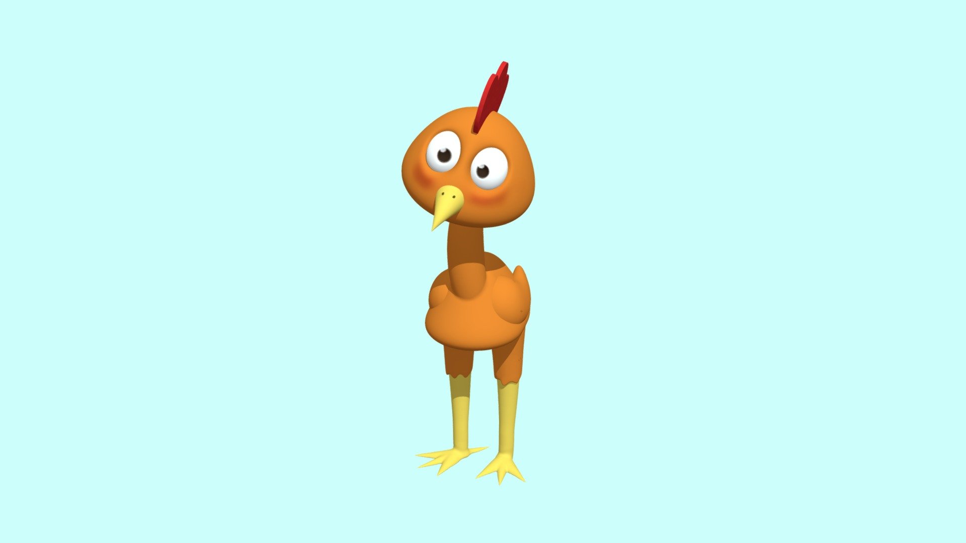 Pollito - 3D model by jessicav [6034af3] - Sketchfab