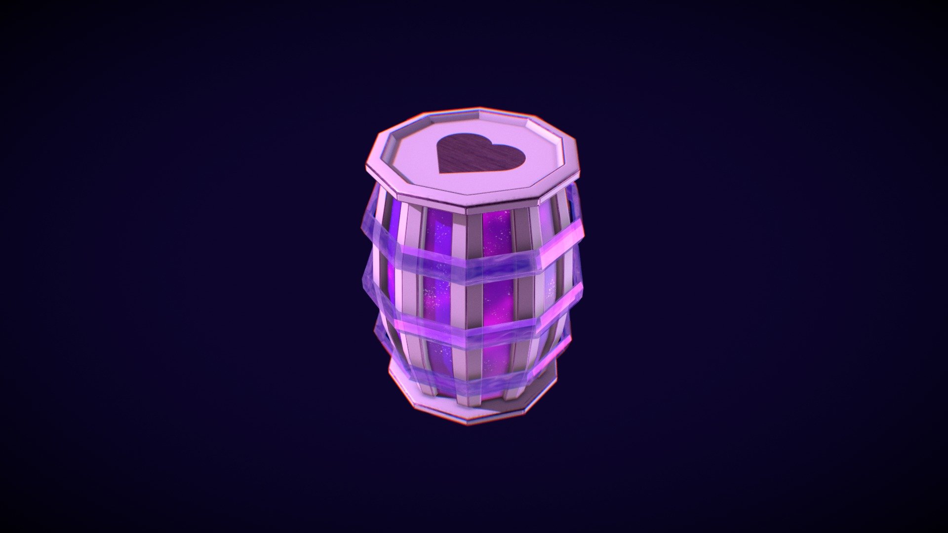 Sci-Fi Barrel - 3D model by hayleypx [6034b58] - Sketchfab